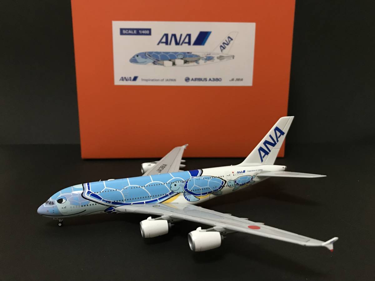 1/400 JC Wings ANA A380 FLYING HONU 1号機 全日空(民間航空機)｜売買されたオークション情報、yahooの ...