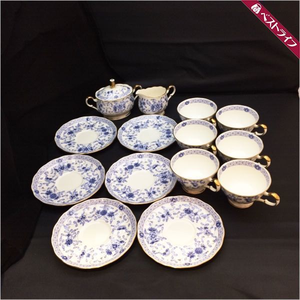 本物 ナルミ カップ&ソーサ クリーマー シュガーポット ティーセット ボーンチャイナ 金巻 032(ナルミ)｜売買されたオークション情報、yahooの商品情報をアーカイブ公開 ...