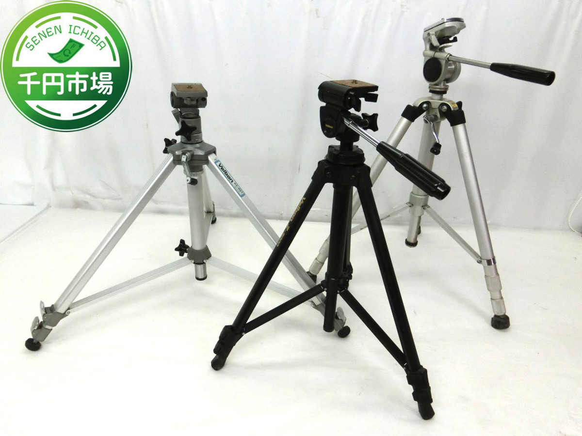 K-0187 ベルボン Velbon SX-601/ Z-5000/SLICK MASTER スリック マスター 三脚 3点 まとめ セット ...