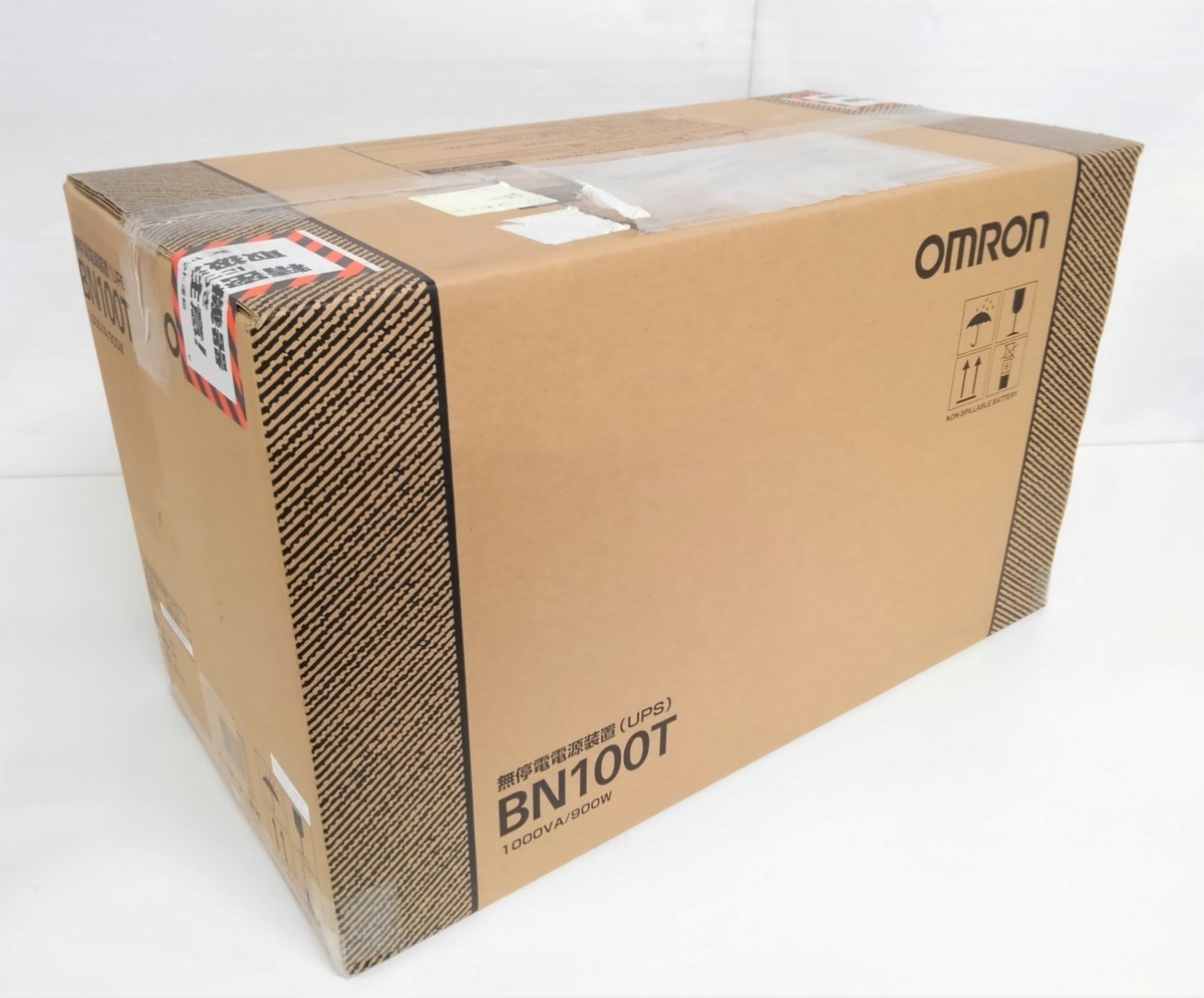 開封のみ OMRON オムロン 無停電電源装置 BN100T UPS 1KVA 900W 190628OT0628-00000-M119 ...