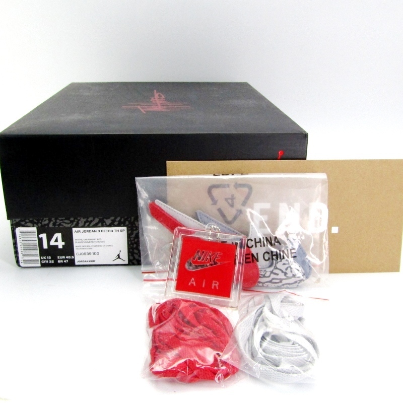 1円 NIKE ナイキ AIR JORDAN 3 RETRO TH SP TINKER CJ0939-100 エアジョーダン3 WHITE ...