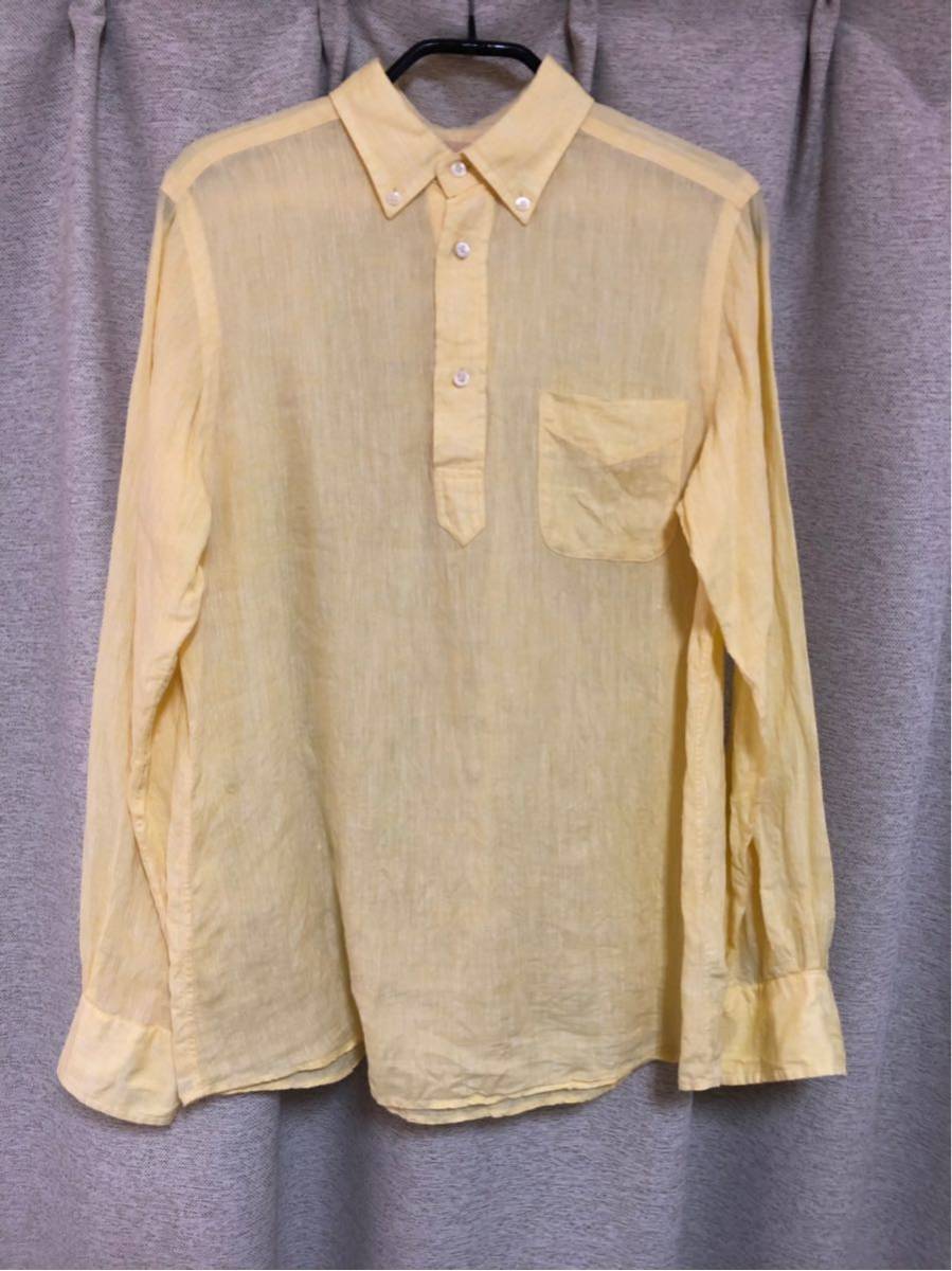 SOUTIENCOL レモンイエロー リネンB.D.プルオーバーシャツ RE-MAKE POLO リメイクポロ(Mサイズ)｜売買されたオークション情報、yahooの商品情報をアーカイブ公開 ...