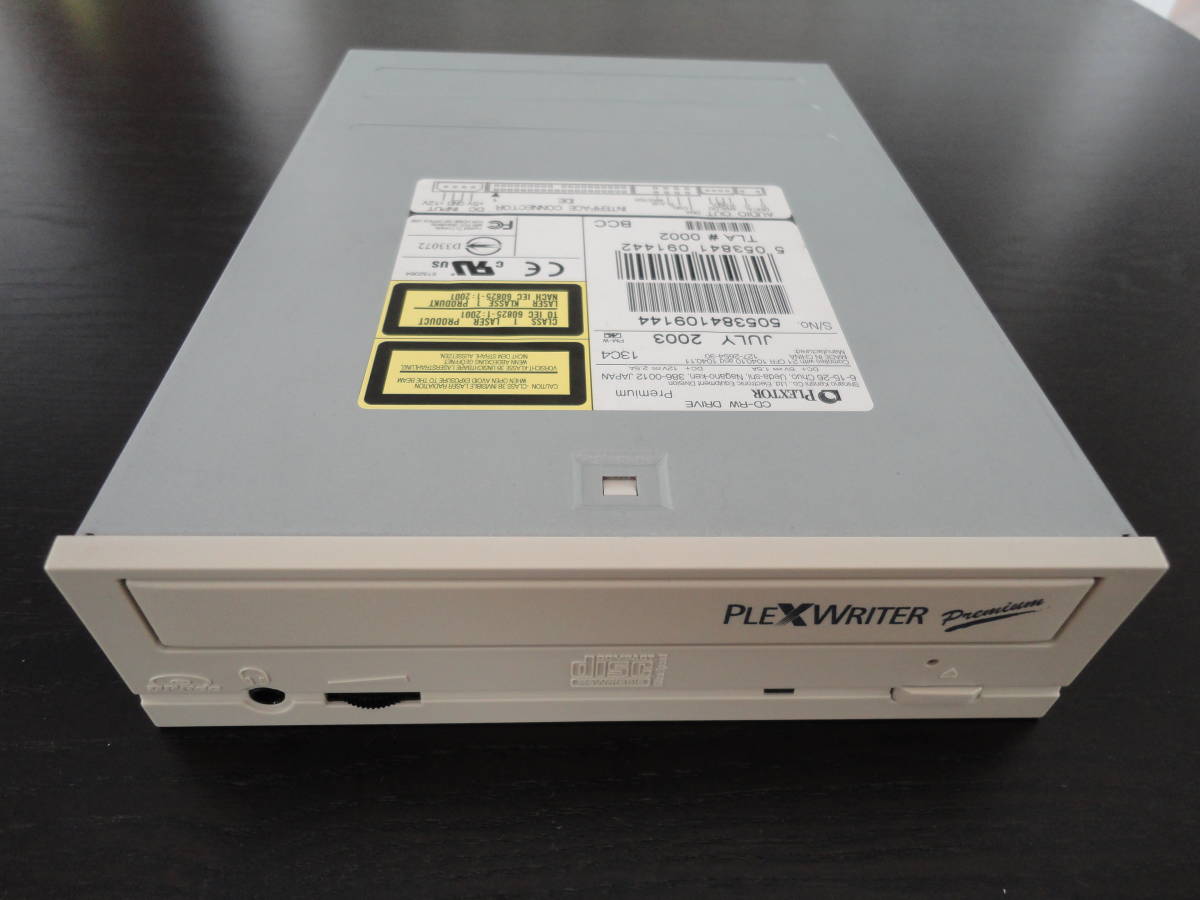 Plextor PLEXWRITER Premium PX-W5232TA/NE アプリケーションCD CD-R付き(内蔵CD-R/RW ...