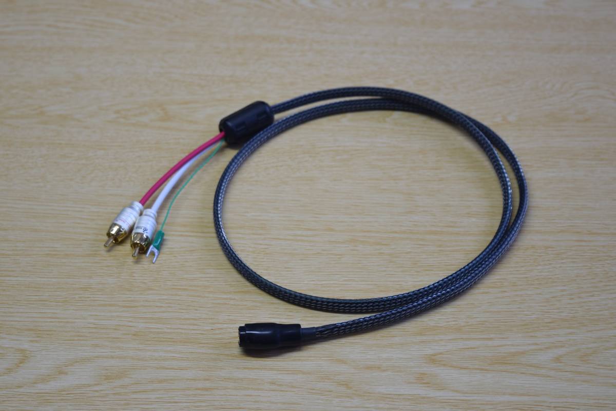 フォノケーブル 5PINソケット+Oyaide 3398-SY＋金メッキプラグ GS01 /1.00m(その他)｜売買されたオークション情報、yahooの商品情報をアーカイブ公開 ...