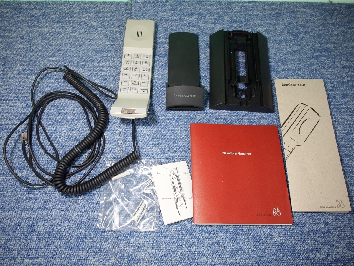 あ8-686 Bang＆Olufsen 電話機 BeoCom 1401 未チェック品(電話機一般)｜売買されたオークション情報、yahooの ...
