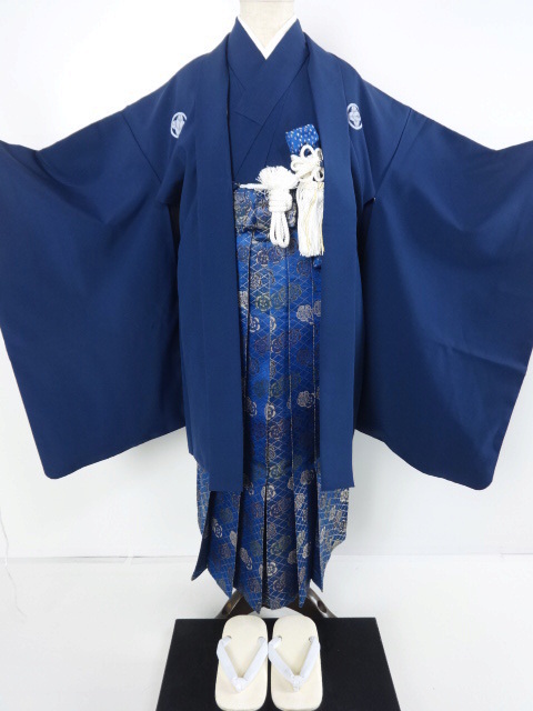 七五三 5歳 祝着 紋付羽織 着物 袴 小物セット 1円 710(和服)｜売買されたオークション情報、yahooの商品情報をアーカイブ公開 - オークファン（aucfan.com）