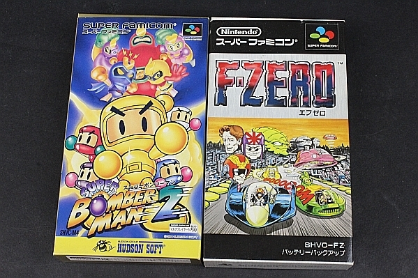 SFC スーパーファミコンソフト F-ZERO エフゼロ / スーパーボンバーマン2 2点セット(アクション)｜売買されたオークション情報、yahooの商品情報をアーカイブ公開 ...