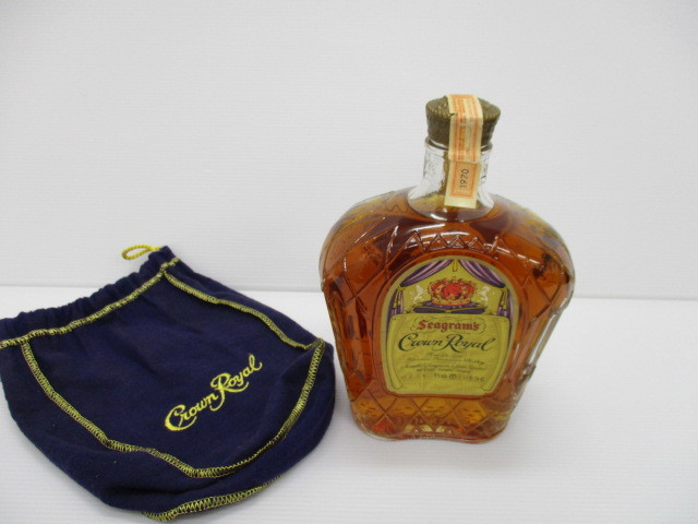 9-108 古酒 Craun Royal/クラウンロイヤル Seagrams 40% 未開栓(カナディアン)｜売買されたオークション情報 ...