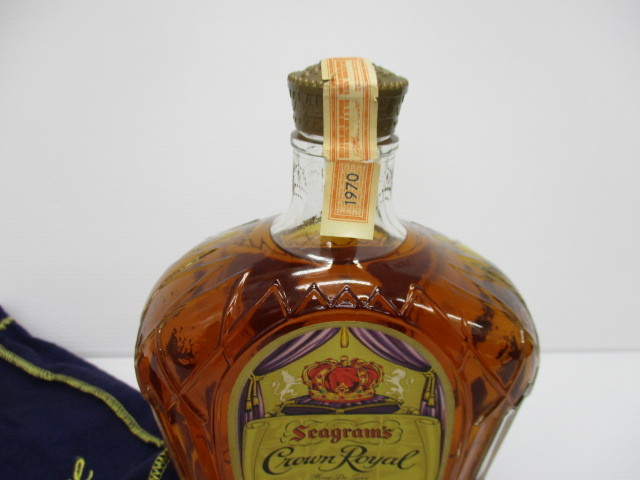 9-108 古酒 Craun Royal/クラウンロイヤル Seagrams 40% 未開栓(カナディアン)｜売買されたオークション情報 ...