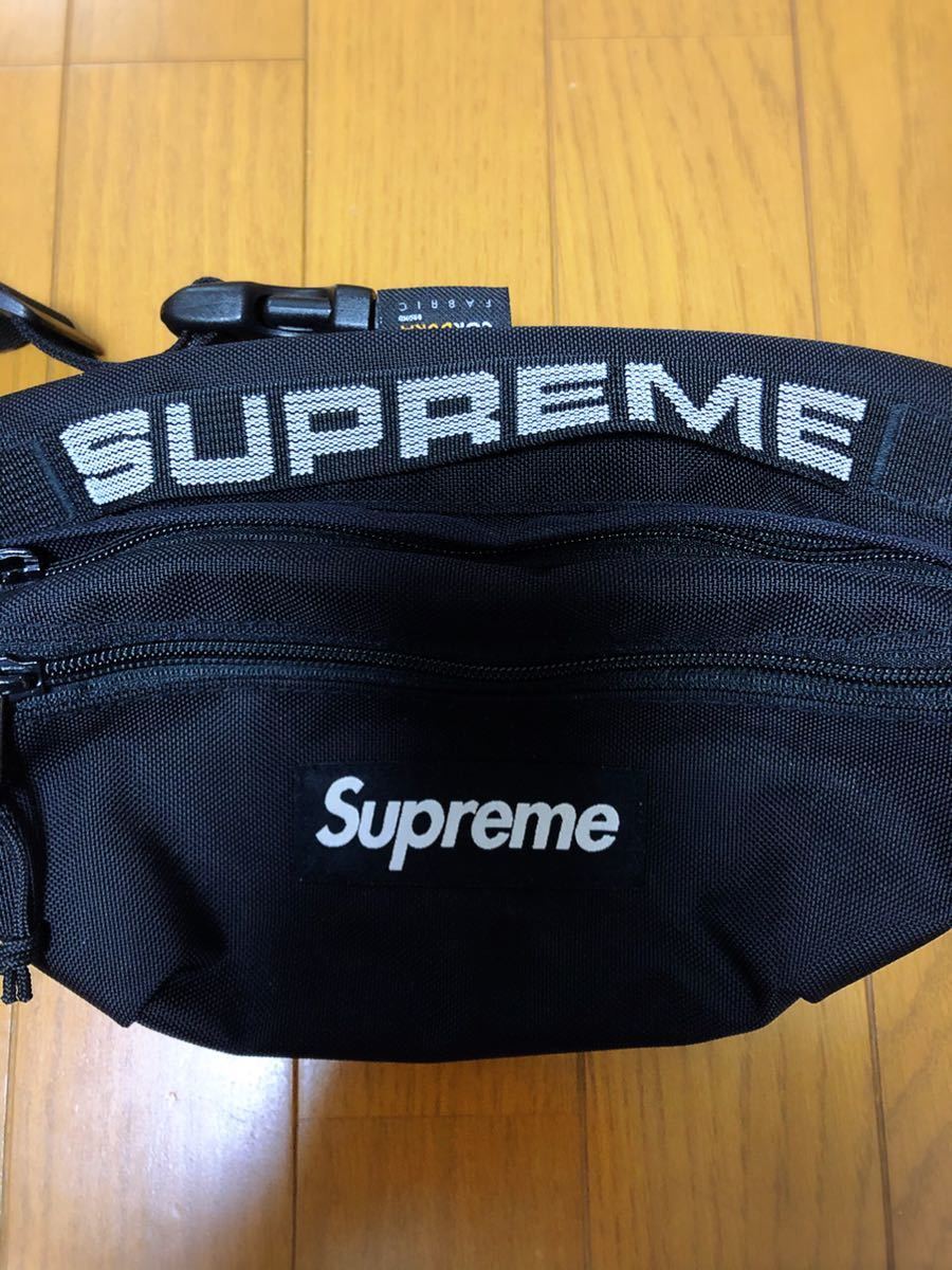 supreme 18SS Waist Bag シュプリーム ウエストバッグ ブラック(ウエストバッグ)｜売買されたオークション情報、yahooの商品情報をアーカイブ公開 - オークファン ...