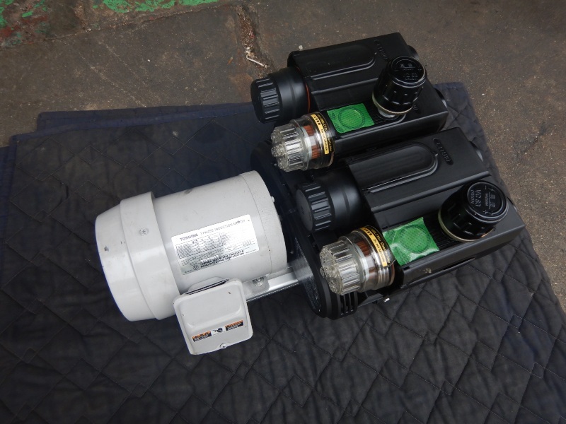 即決税込中古保証付オリオンコンビネーション型ドライポンプCBF1515-VV-01/CBF15-T-V 0，75kw4Pモーター｜その他