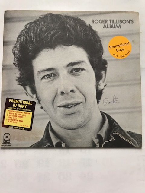 US白プロモ ROGER TILLISON'S ALBUM-ロジャー ティリソン PROMO WL ジェシ エド ディヴィス Jesse Ed ...