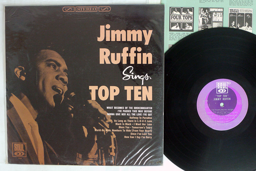 米 JIMMY RUFFIN/SINIGS TOP TEN/SOUL SS 704(R&B、ソウル)｜売買されたオークション情報、yahooの ...