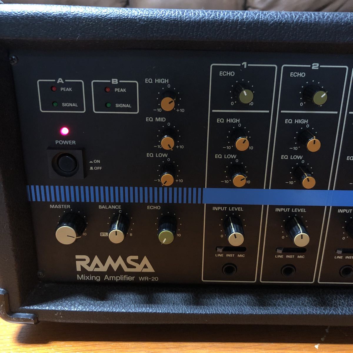 RAMSA mixing amplifiers WR-20 ナショナル ミキシングアンプ 音響機器 ミキサー 現状品(一般)｜売買された ...