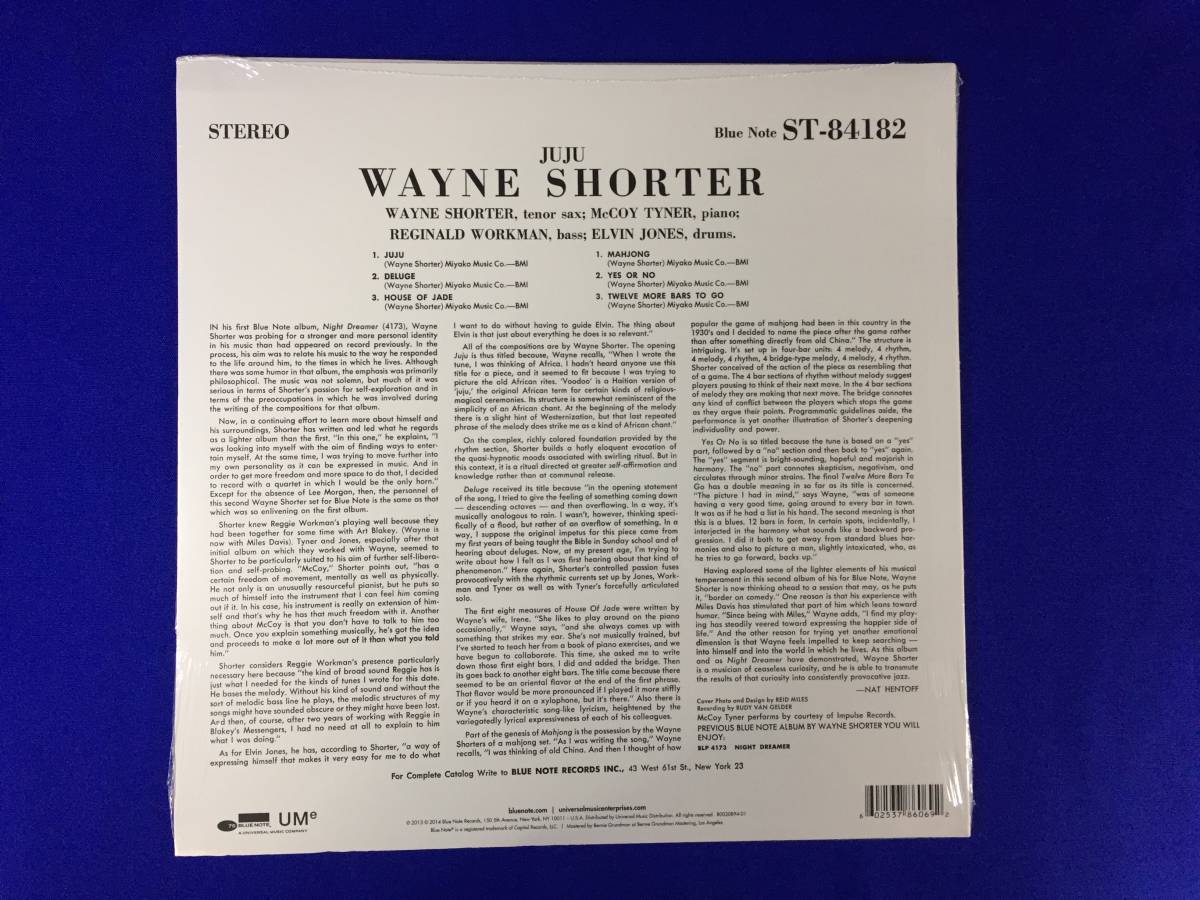 /ブルーノート正規盤/ウェイン ショーター/ジュジュ/Wayne Shorter/Juju/1LP/レコード/ / /(ジャズ一般)｜売買され ...
