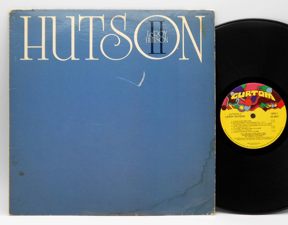 US ORIG LP LEROY HUTSON/Hutson II 1976年 初回エンボスジャケ メロウソウル フリーソウル大名盤 NAS ...