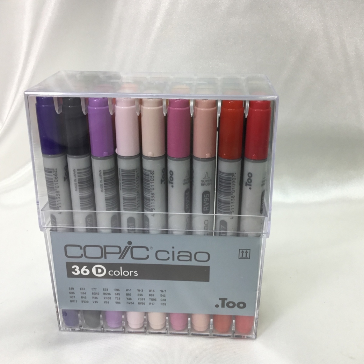 T /超お得品 .Too COPIC ciao コピックチャオ 36色セット Dカラー TA1126(マーカー、サインペン)｜売買された ...