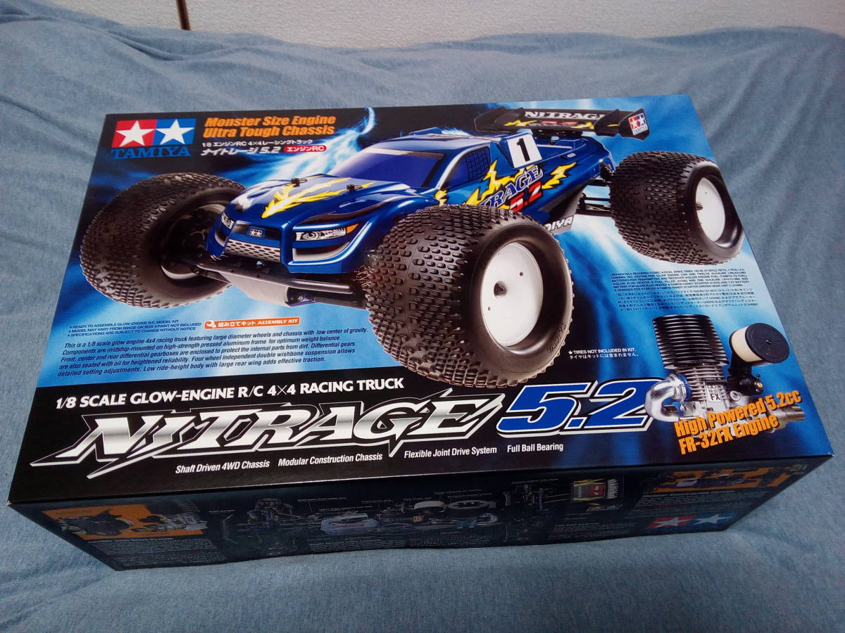 タミヤ 1/8 ナイトレージ5.2 組立キット TAMIYA NITRAGE 5.2 ASSEMBLY KIT(組立キット（エンジン）)｜売買 ...