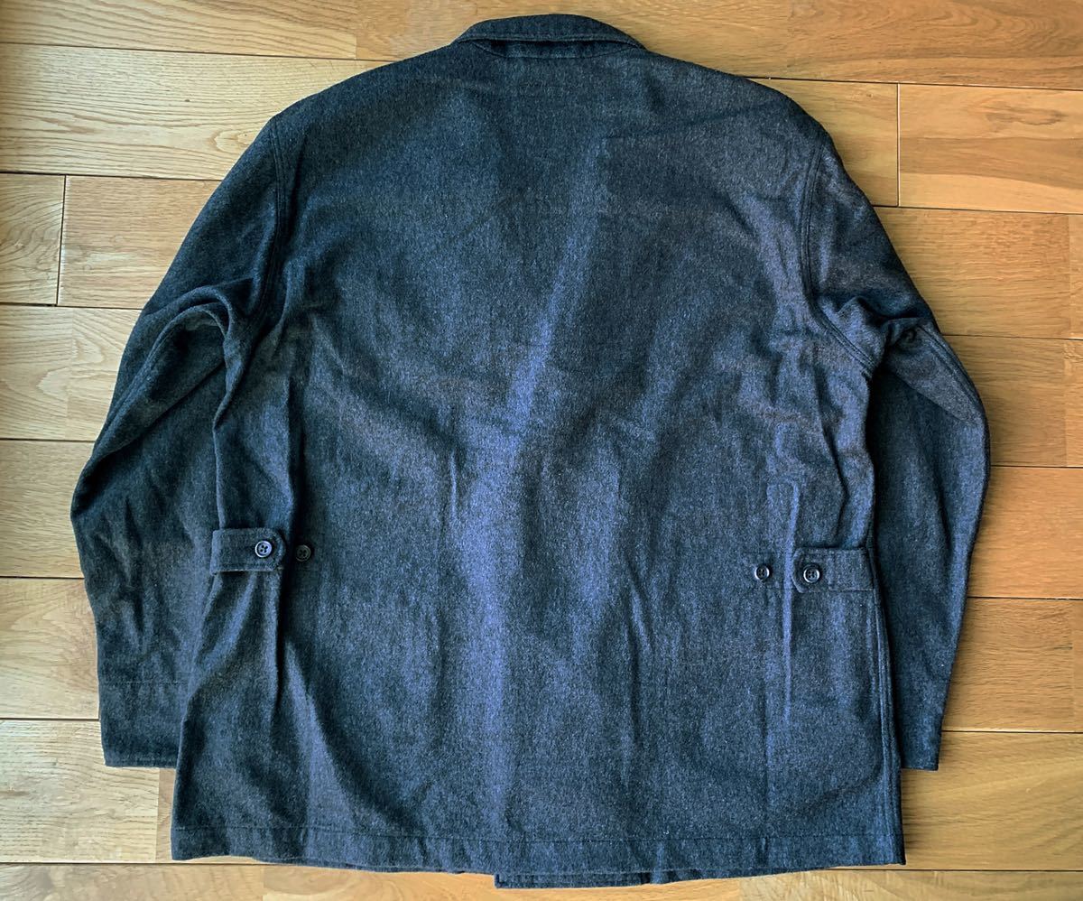 2019AW Engineered Garments DL Jacket Wool Cotton Frannel Grey S エンジニアドガ ...