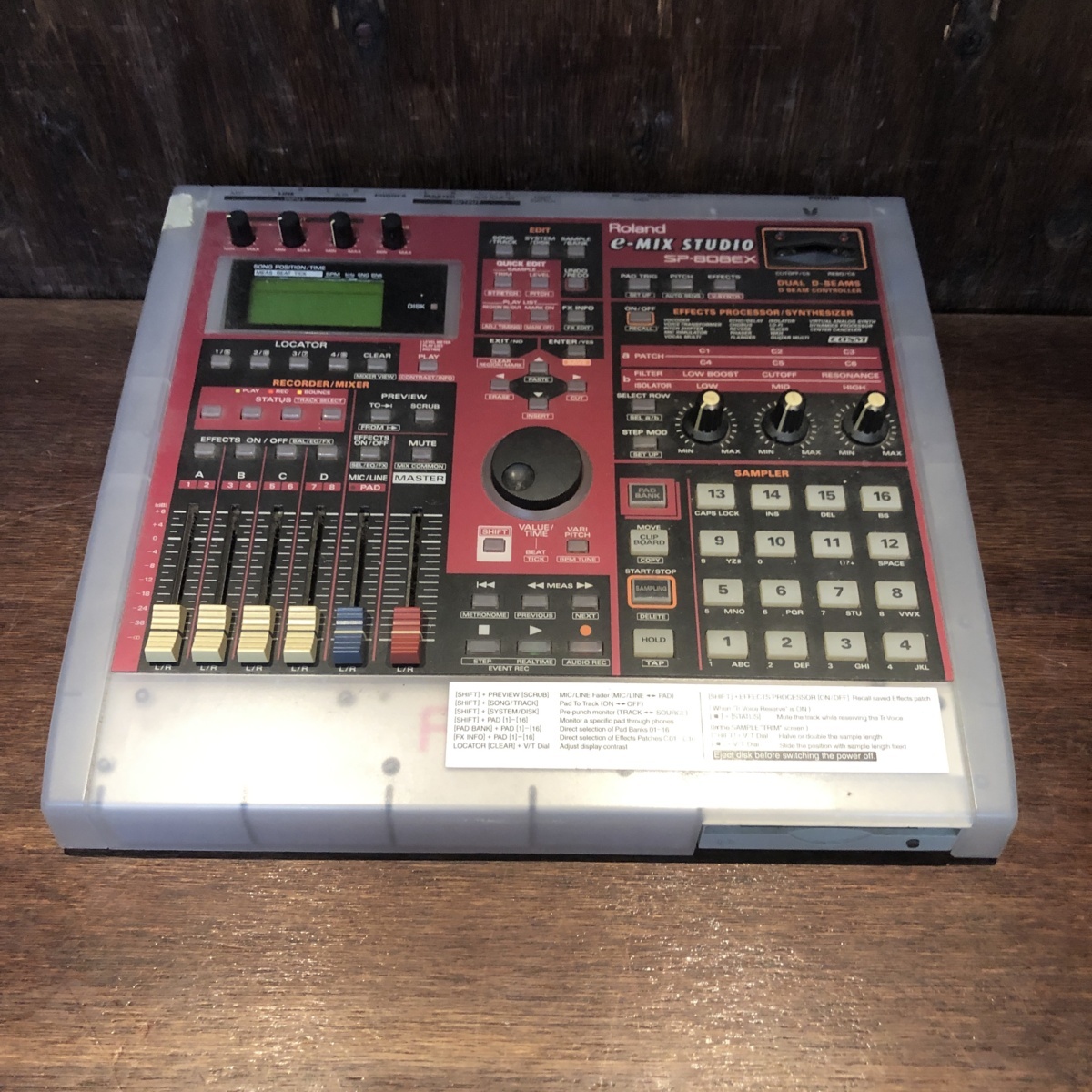 Roland ローランド ミキサー SP-808EX レア(ミキサー)｜売買されたオークション情報、yahooの商品情報をアーカイブ公開 ...