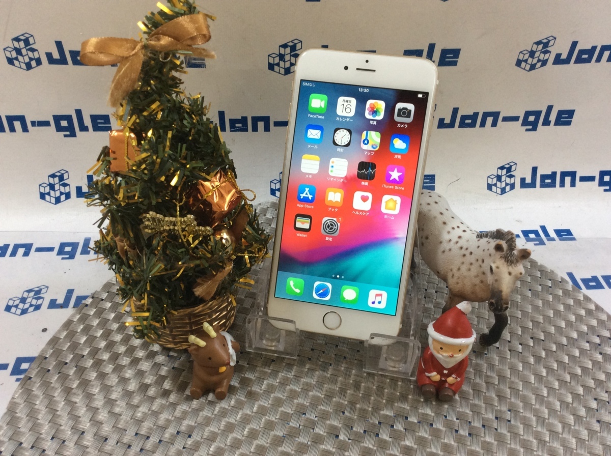 Ω Apple iPhone6 Plus A1524 MGAK2J/A 64GB ゴールド 格安1円スタート docomoにて判定 この機会に ...