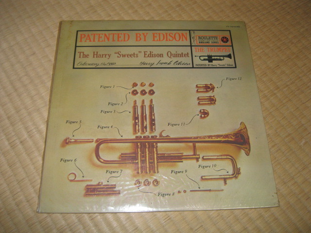 PATENTED BY EDISON The Harry"Sweets"Edison Quintet ROULETTE YY-7010-ROo ...