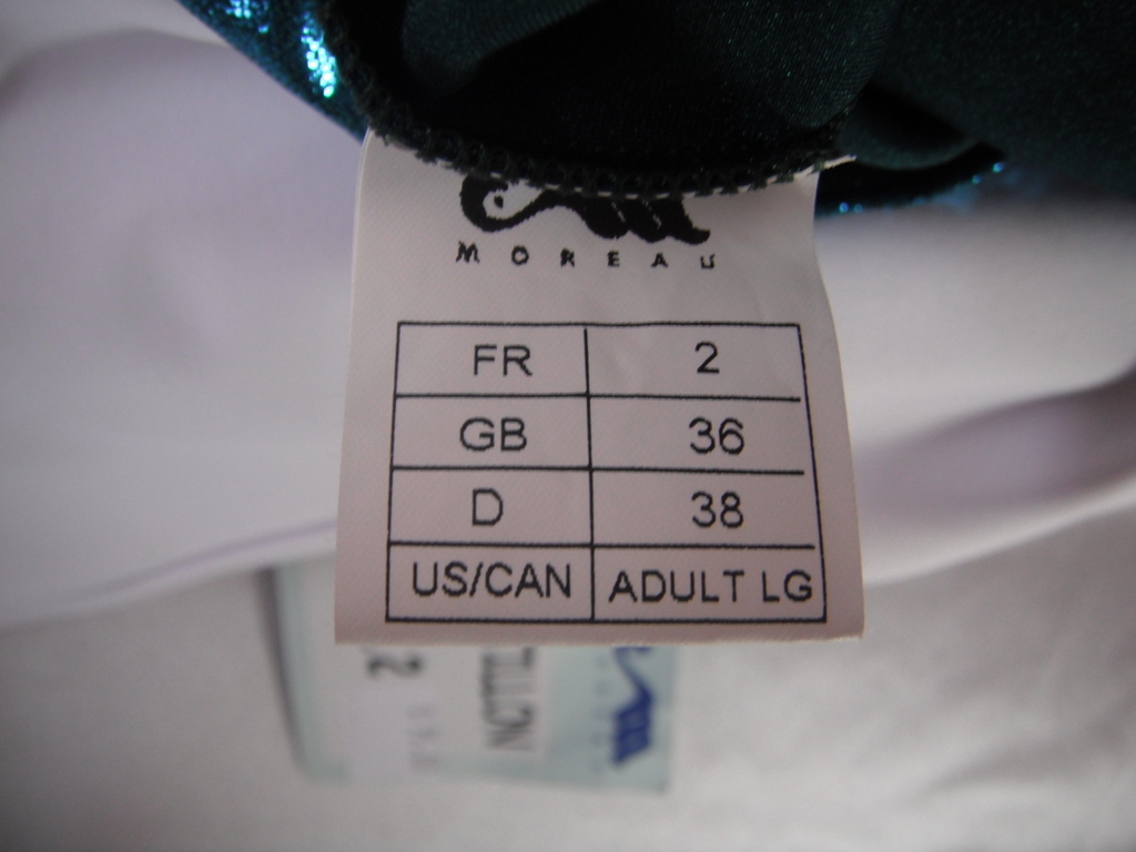 訳有り Christian Moreau Justo Cotillon Leotard 仏国size 2 検索：leotard レオタード ...