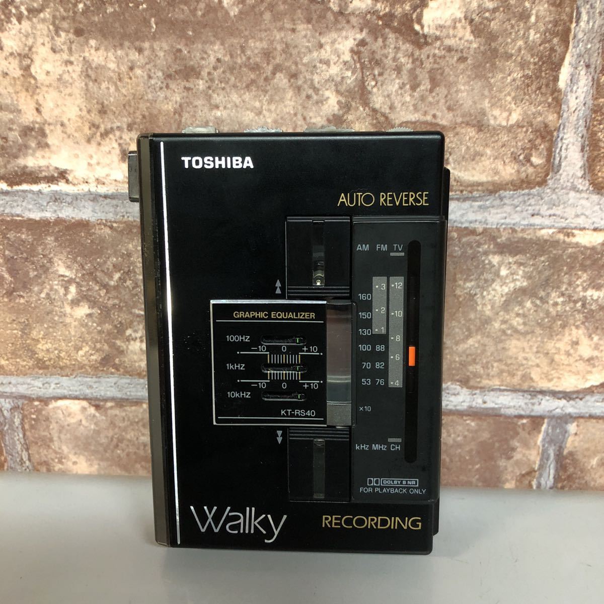 756 TOSHIBA KT-RS40 Walky 東芝 ステレオカセットプレーヤー ジャンク(再生専用)｜売買されたオークション情報、yahooの商品情報をアーカイブ公開 - オークファン ...