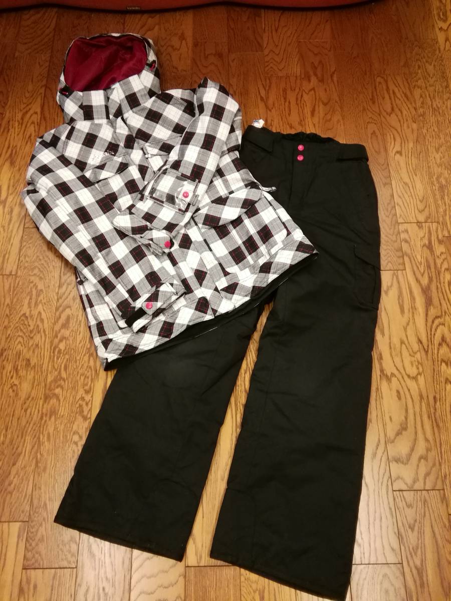 中古品 phenix フェニックス スキー、スノーボードウェア上下セット レディースLサイズ メンズスキーウェア上下セット、フェニックスXL ...