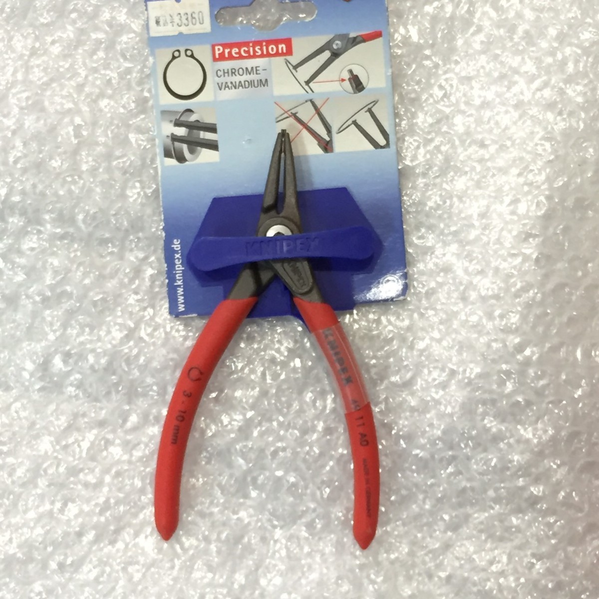 KNIPEX クニペックス 軸用精密スナップリングプライヤー 4911-A0 在庫限り1500円(スナップリングプライヤー)｜売買されたオークション情報、yahooの商品情報をアーカイブ公開 ...