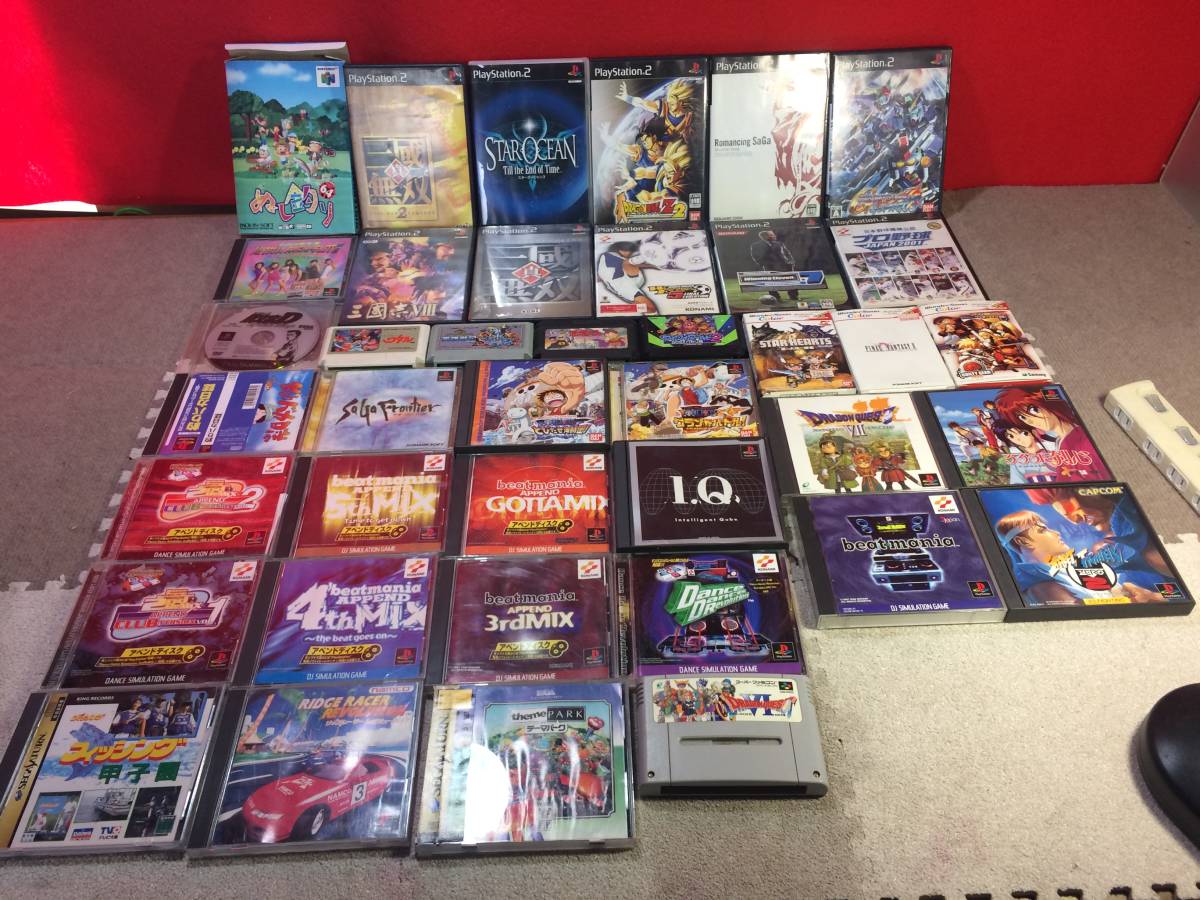 ゲームソフト 42枚まとめ売り PS PS2 Wonder Swan Color スーパーファミコン ファミコン(テレビゲーム)｜売買された ...