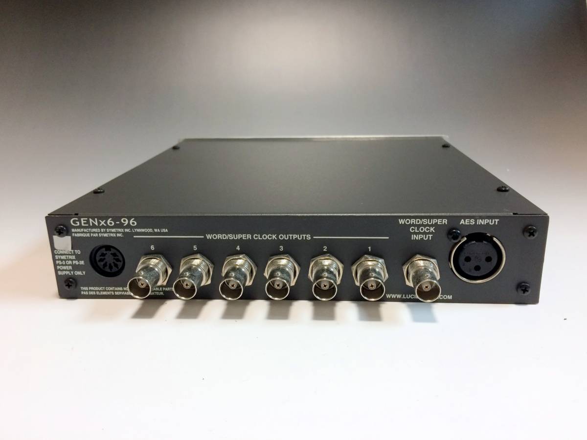 完動品 Lucid ルシッド GENx6-96 クロックジェネレーター 96kHz マスタークロック(レコーディング、PA機器)｜売買された ...