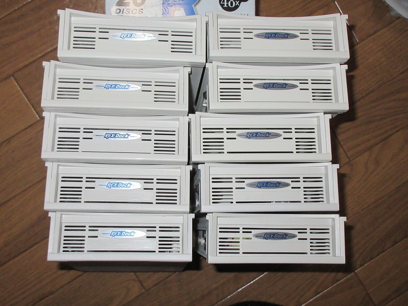 20 RATOC REX-DOCK REX IDE リムーバブル ケース 10個セット(UltraATA)｜売買されたオークション情報、yahooの商品情報をアーカイブ公開 - オークファン ...