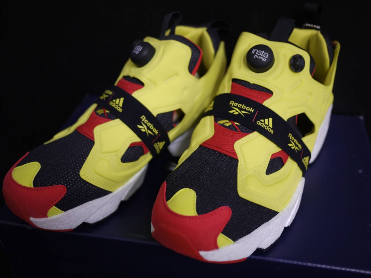 USA購入 US7 Reebok × adidas INSTA PUMP FURY BOOST OG MEETS CITRON インスタ ポンプ フューリー ブースト CITRON シトロン ...