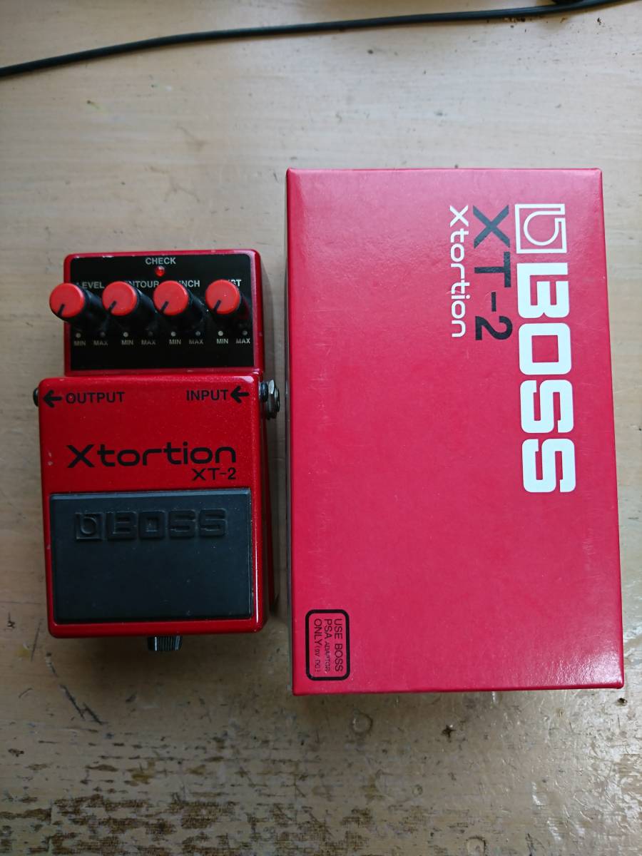 BOSS XT-2 Xtortion 箱付き 動作問題なし(ディストーション)｜売買されたオークション情報、yahooの商品情報をアーカイブ ...