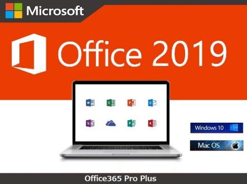 最新版 Microsoft Office2019 Word.Excel.PowerPoint等 PC5台/モバイル5台 合計10台 Win&Mac対応 Office365 無期限版 スピード ...