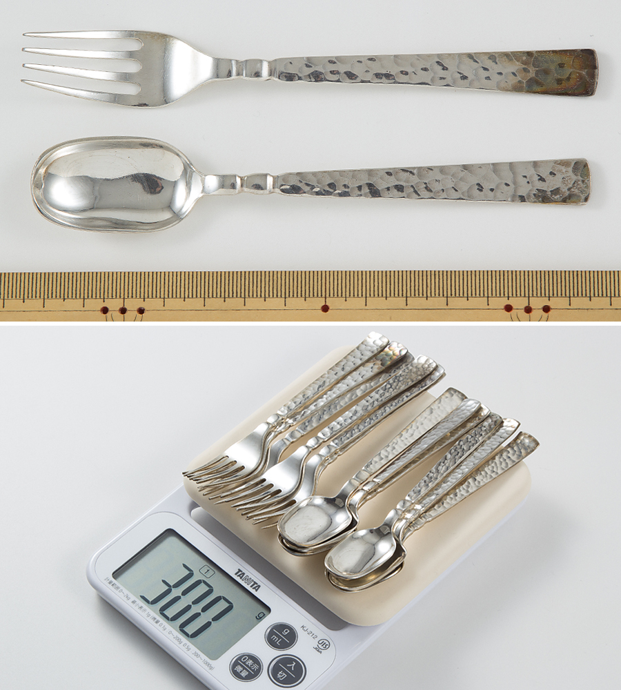 五 Mexico メキシコ 純銀 STERLING925刻印 スプーン フォーク 計12本 300g(カトラリー)｜売買されたオークション情報、yahooの商品情報をアーカイブ公開 ...