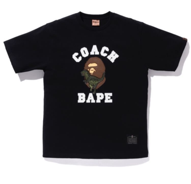 A BATHING APE coach エイプ コーチ コラボ Tシャツ Sサイズ 正規品 激レア 直営店(Sサイズ)｜売買されたオークション ...