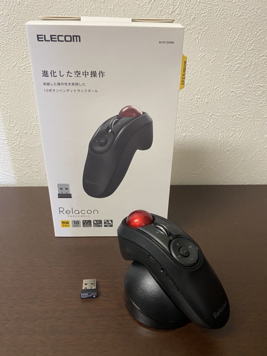 ELECOM エレコム トラックボール ワイヤレスマウス Relacon ハンディタイプマウス \6139 ほぼ(ワイヤレスマウス)｜売買され ...