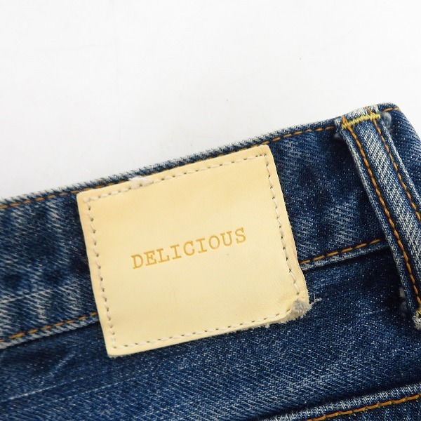 DELICIOUS/デリシャス Hierro Fat denim ユーズド加工 デニムパンツ/ジーンズ DP0904-121W Size：3 ...