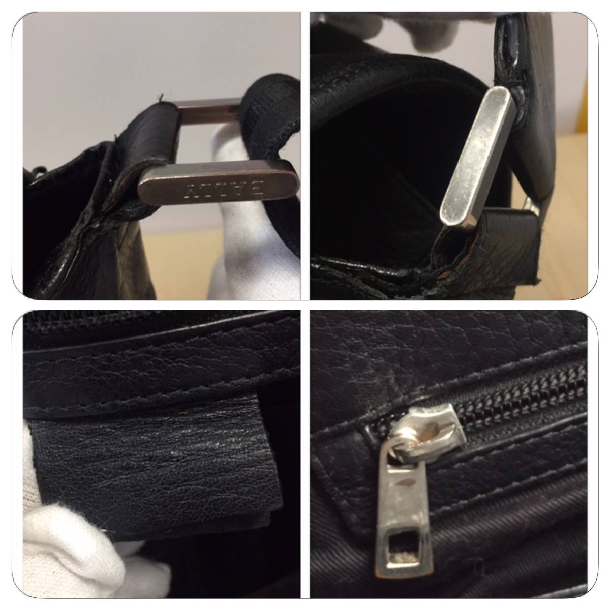 BALLY バリー メンズ メッセンジャーバッグ レザー 黒(かばん、バッグ)｜売買されたオークション情報、yahooの商品情報をアーカイブ公開 - オークファン（aucfan.com）