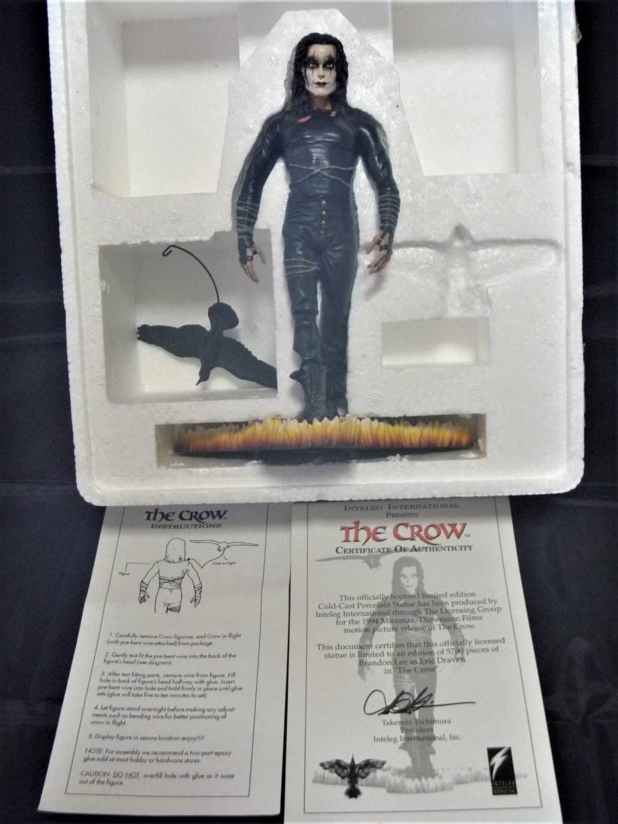 最終 限定 BRANDON LEE The CROW クロウ スタチュー 完成品 STATUE 検 ガレージキット(その他)｜売買された ...