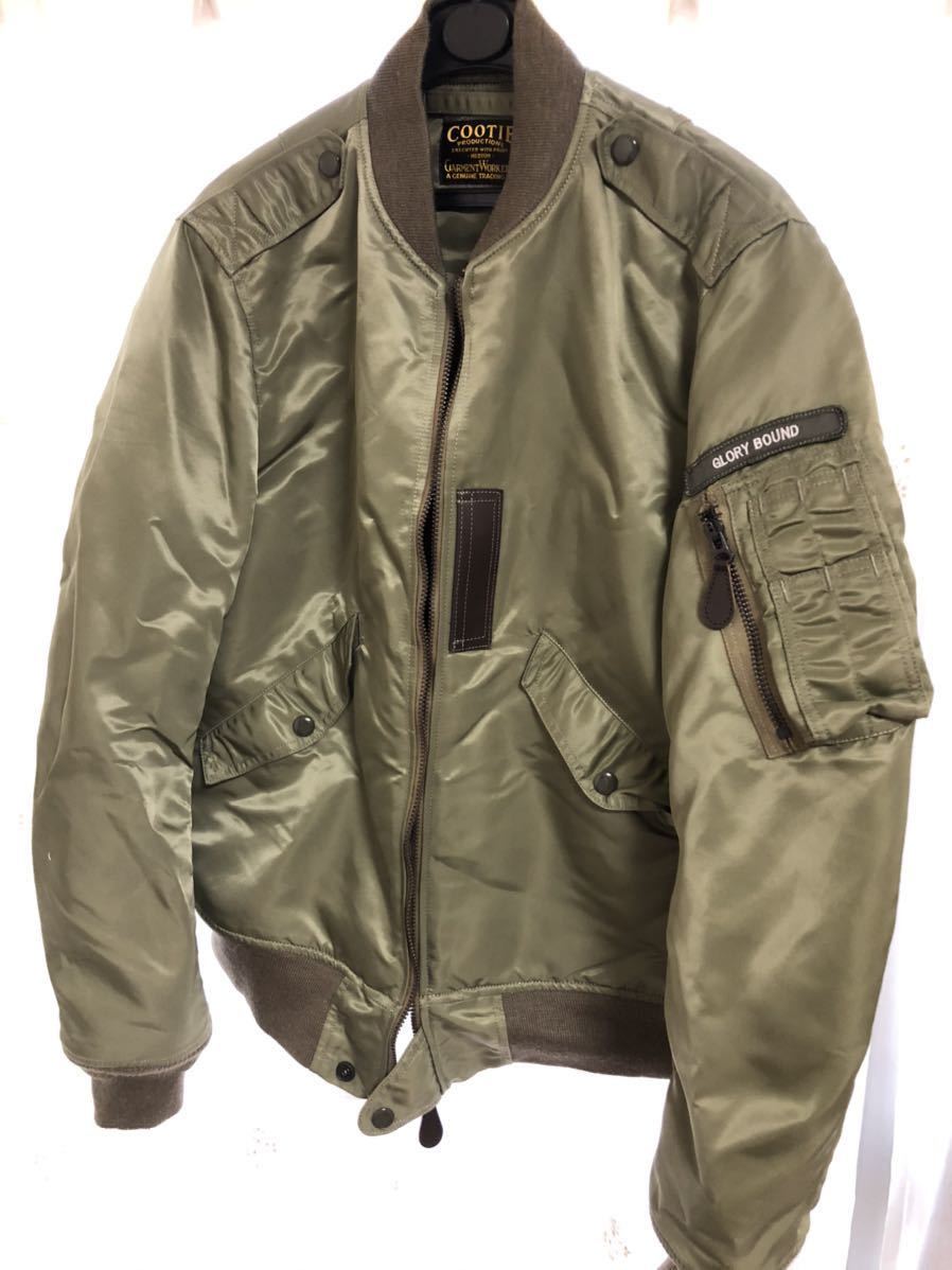 COOTIEフライトジャケット オリーブ Mサイズ CALEE(Mサイズ)｜売買されたオークション情報、yahooの商品情報をアーカイブ公開 - オークファン（aucfan.com）