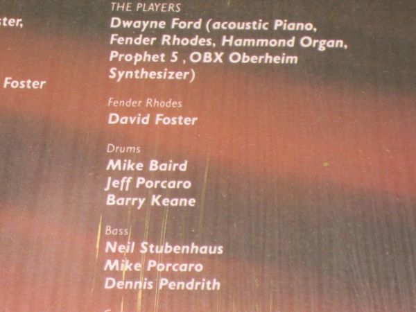 Dwayne Ford - Needless Freaking /AOR/David Foster/Steve Lukather/Jay Graydon/Jeff & Mike Porcaro ...