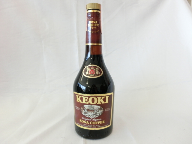 古酒 KEOKI コナ コーヒー リキュール KONA COFFEE LIQUEUR Hawaii SPECIAL RESERVE 750ml ...