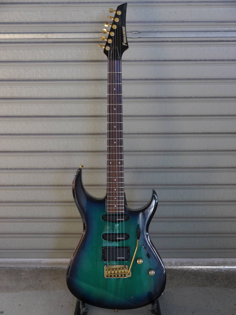 FERNANDES FGZ-400 BUB Blue Burst Non-Laminated SSH P.U. FER-ST-P ...