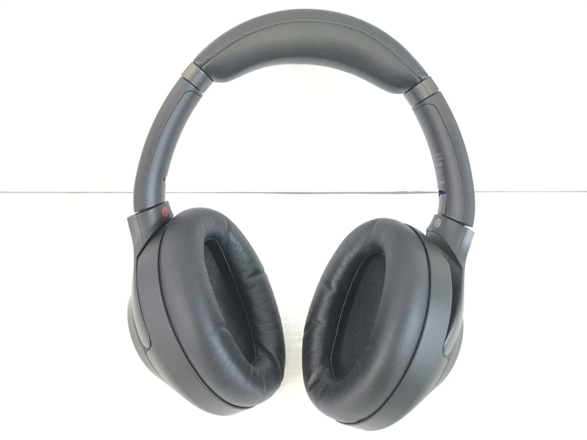 SONY ソニー ワイヤレスヘッドホン 高音質ノイズキャンセリングプロセッサーQN1 WH-1000XM3BM 1円 T08078S(ソニー ...