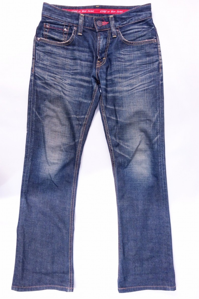 EDWIN エドウイン512 ジーンズ/27 S M インディゴブルー×赤(W28以下)｜売買されたオークション情報、yahooの商品情報をアーカイブ公開 - オークファン（aucfan.com）
