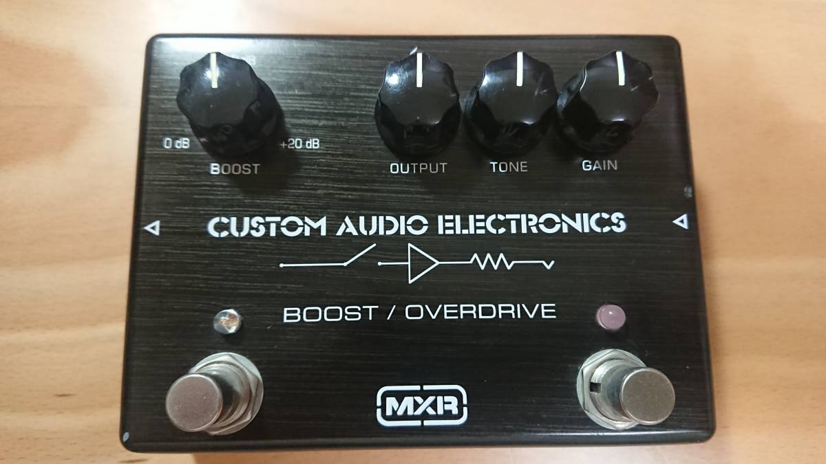 MXR/CUSTOM AUDIO ELECTRONICS MC402 BOOST/OVERDRIVE(オーバードライブ)｜売買された ...