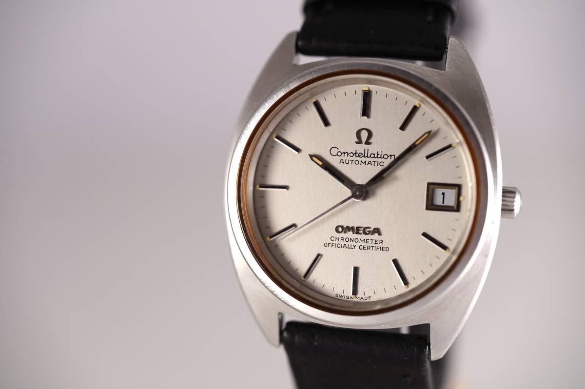 売切 OMEGA.コンステレーション.オメガ 純正革ベルト付き Cライン.ST.1680056 used品(コンステレーション)｜売買された ...